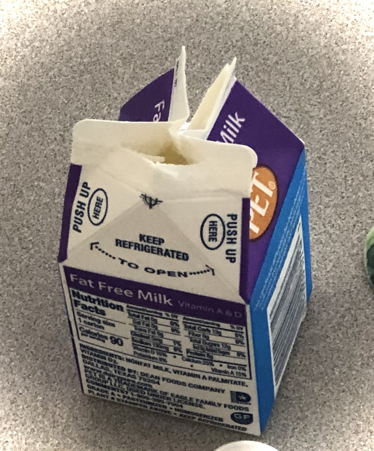 Milk carton analogy | lit bits and pieces