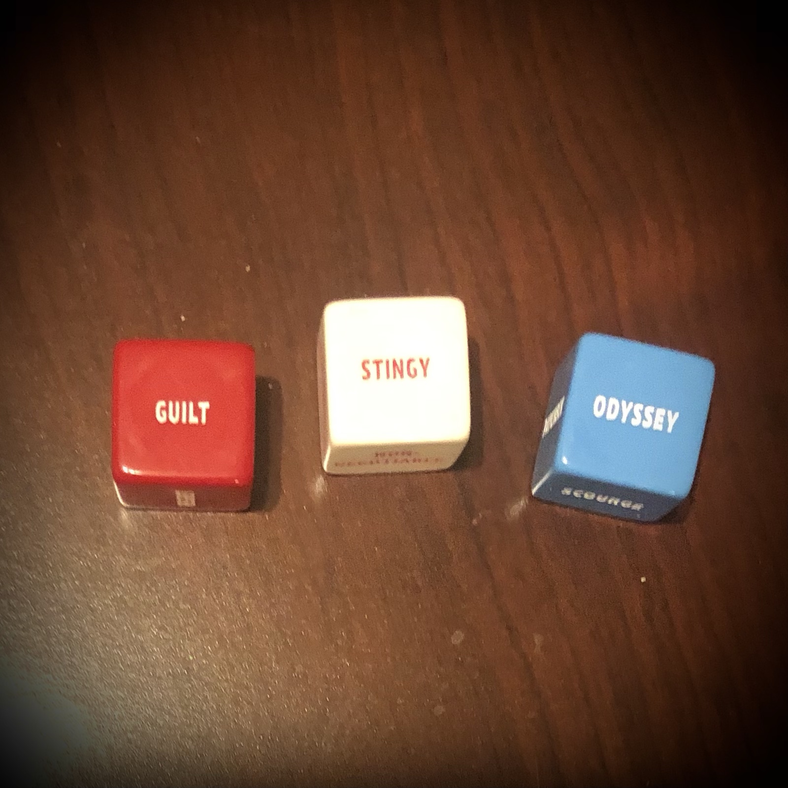 Metaphor dice | lit bits and pieces
