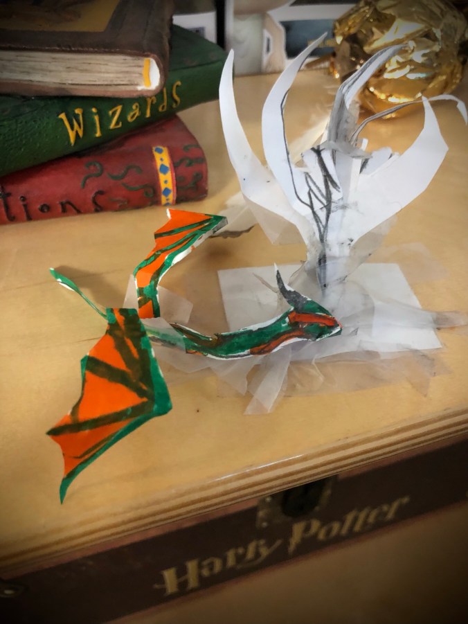 Paper dragon haiku | lit bits and pieces